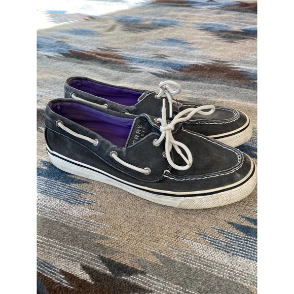 Sperry | Shoes | Sperry Womens 7 Navy Saltwater Blue Boat Shoes | Poshmark